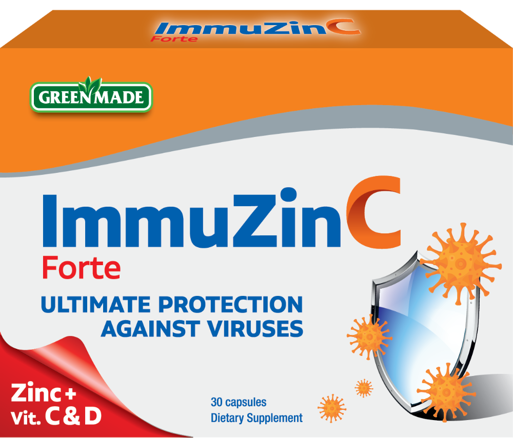 Immuzinc - 30 Capsules | GLOW55