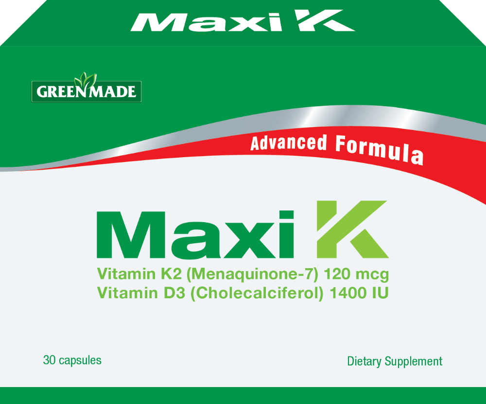 Green Made Maxi K - 30 Capsules | GLOW55