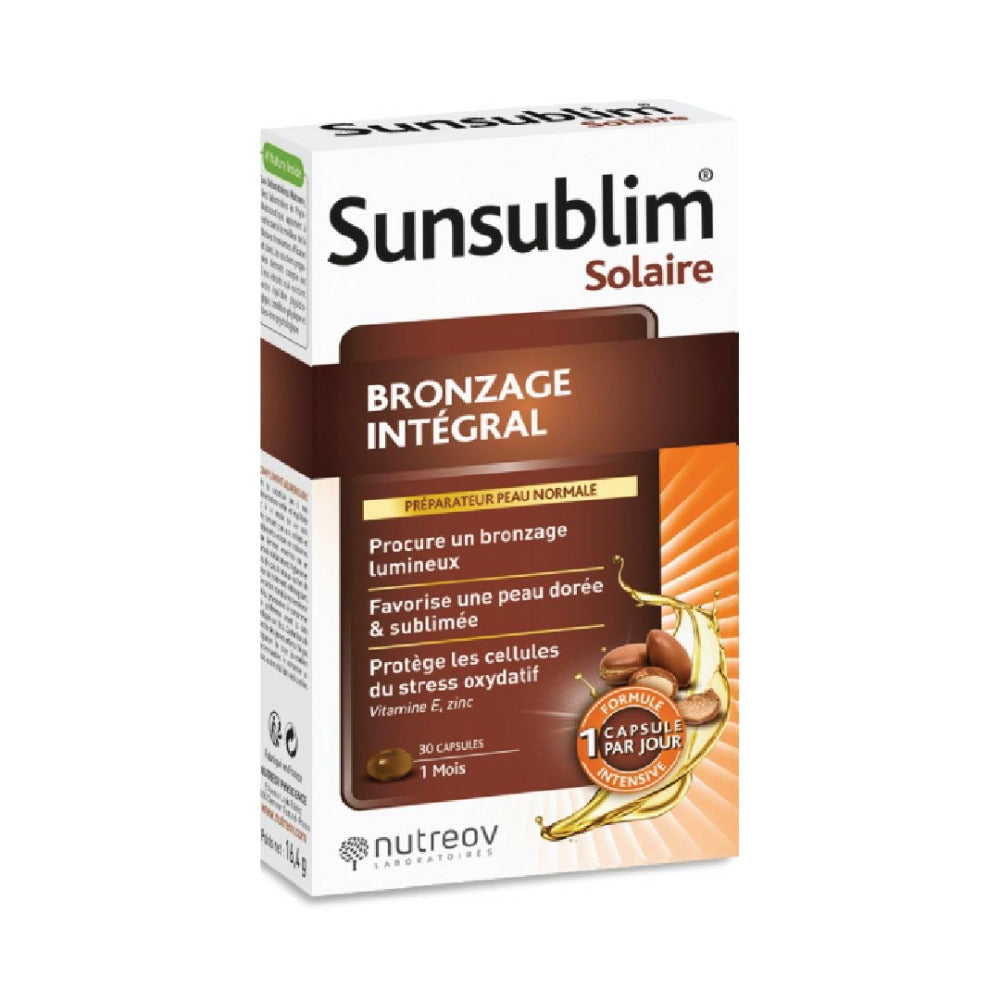 Nutreov SunSublim Solaire Bronzage Integral - 30 Capsules | GLOW55