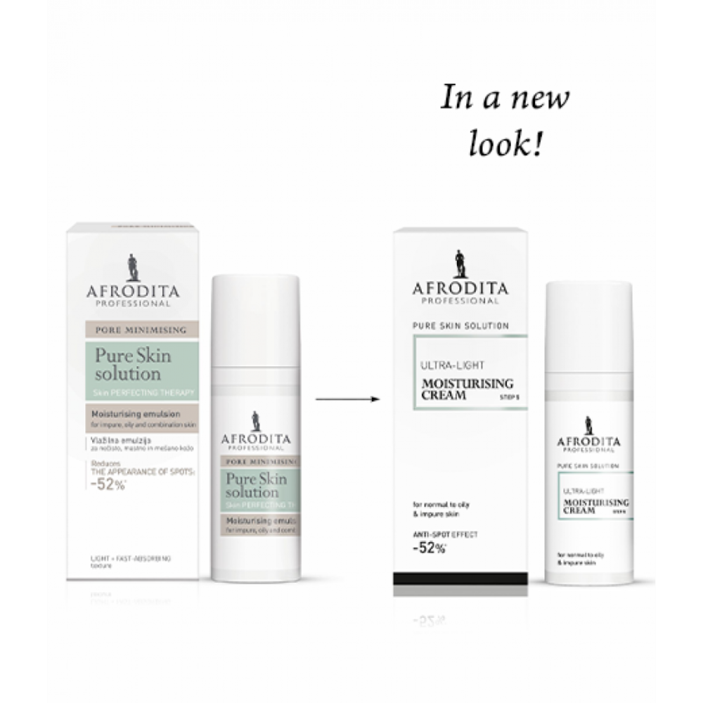Afrodita Pure Skin Solution Moisturising Emulsion - 50 ml | GLOW55