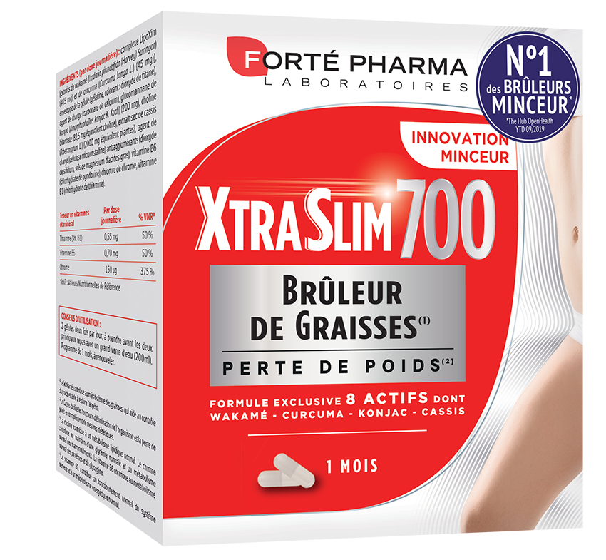 Forté Pharma Xtra Slim 700 - 120 Capsules | GLOW55