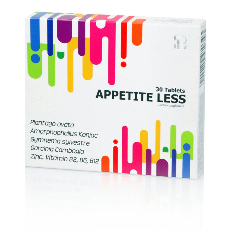 Appetite Less Dietary Supplement - 30 Tablets | GLOW55
