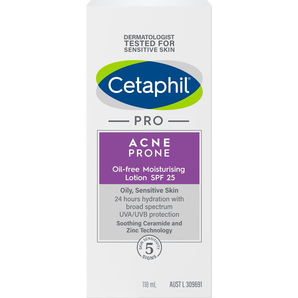 Cetaphil Pro Acne Prone Skin Moistrising Lotion - 120 ml | GLOW55