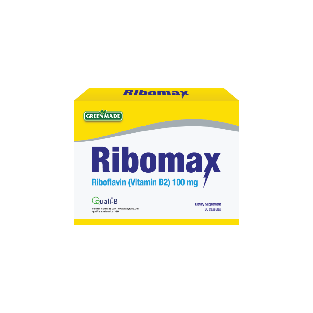 Green Made Ribomax 100 mg - 30 Capsules | GLOW55