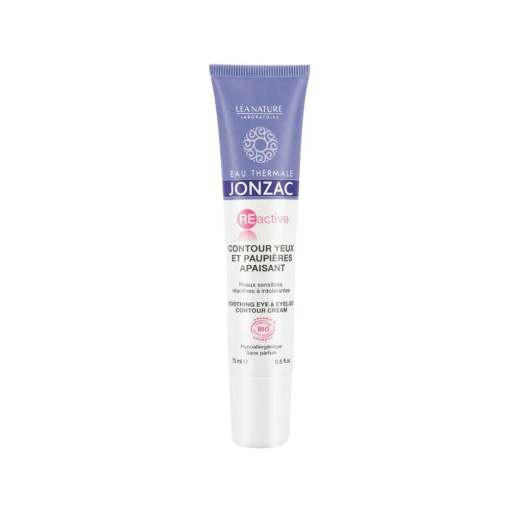 Jonzac Reactive Soothing Eye & Eyelids Contour Cream - 15 ml | GLOW55