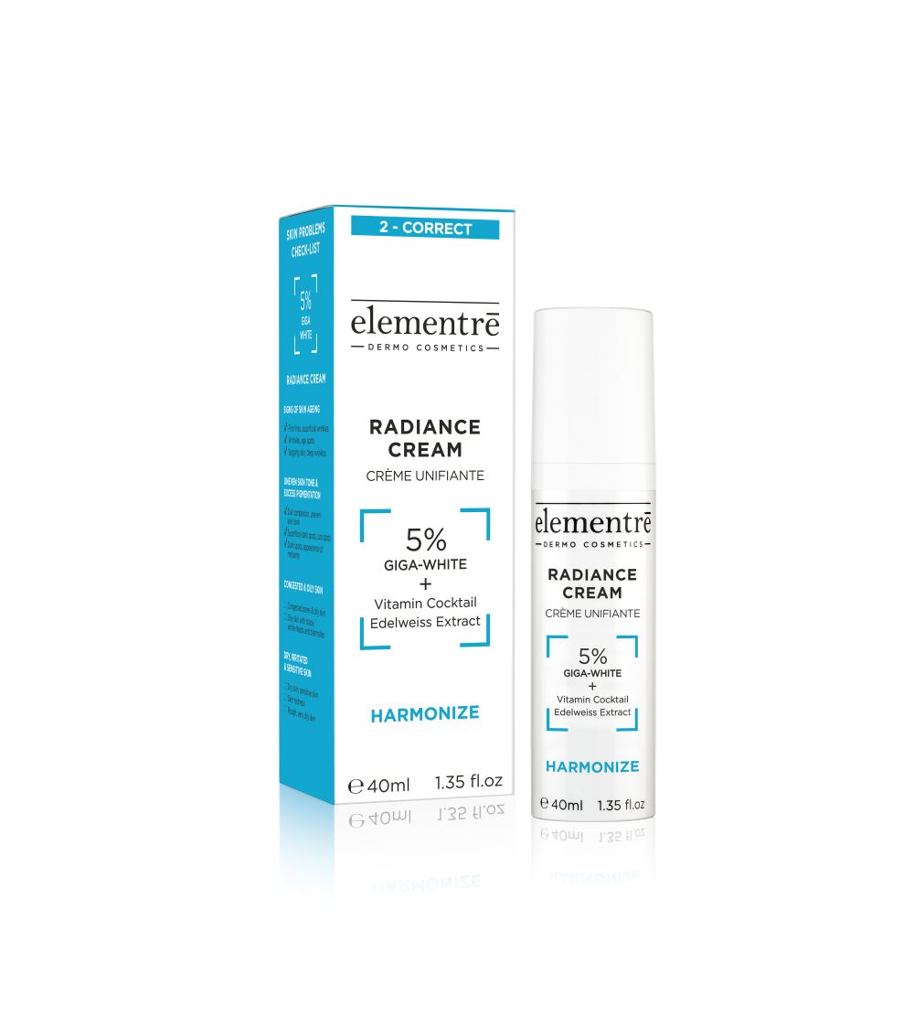 Elementre Radiance Cream 5% Giga White | GLOW55