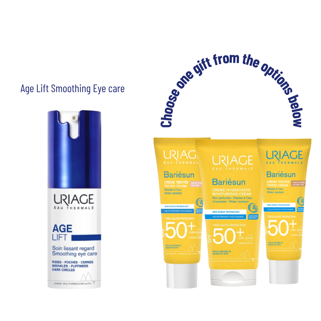 Uriage Age Lift Smoothing Eye Care With A Free Sunscreen of Your Choic ...