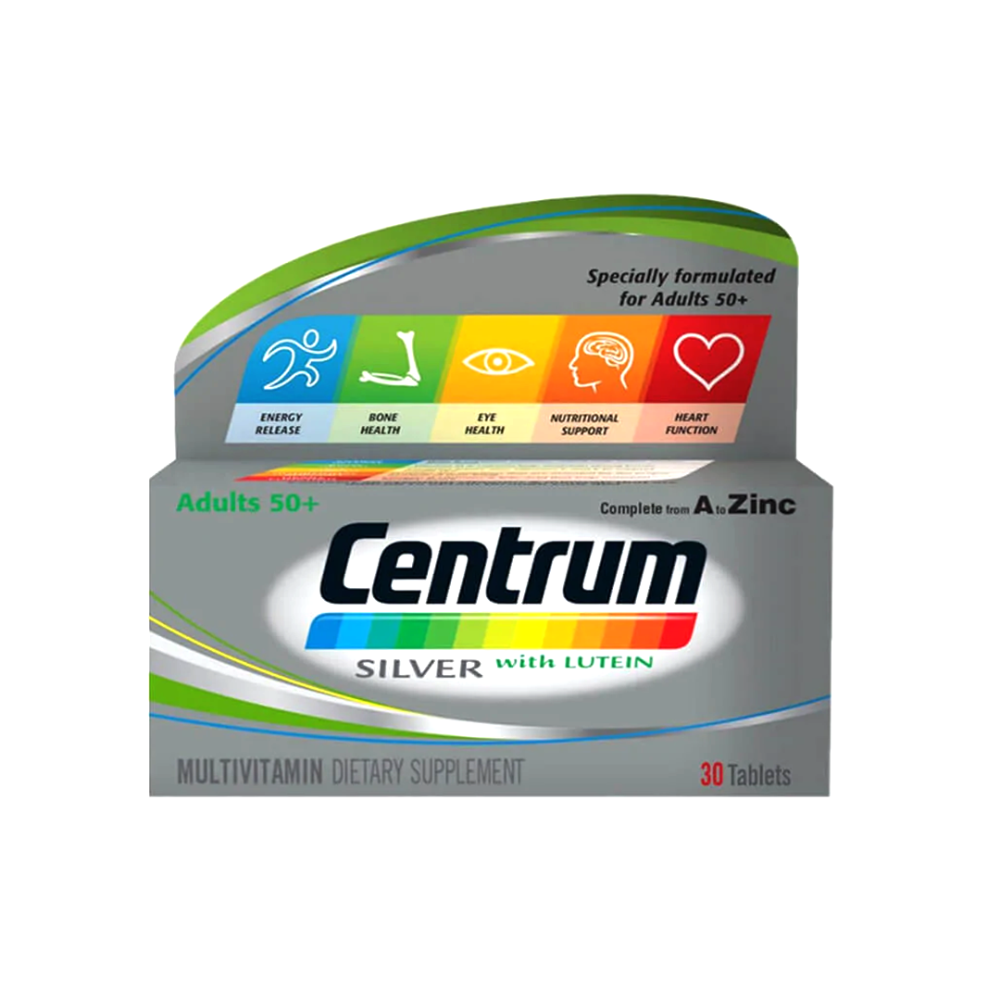 Centrum Silver Adults 50+ Multivitamin Dietary Supplement | GLOW55