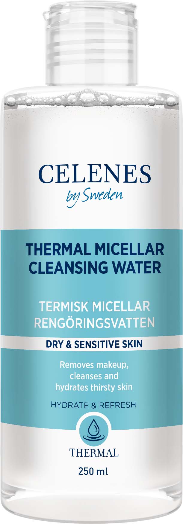 Celenes Thermal Cleansing Water Dry & Sensitive Skin- 250 ml | GLOW55