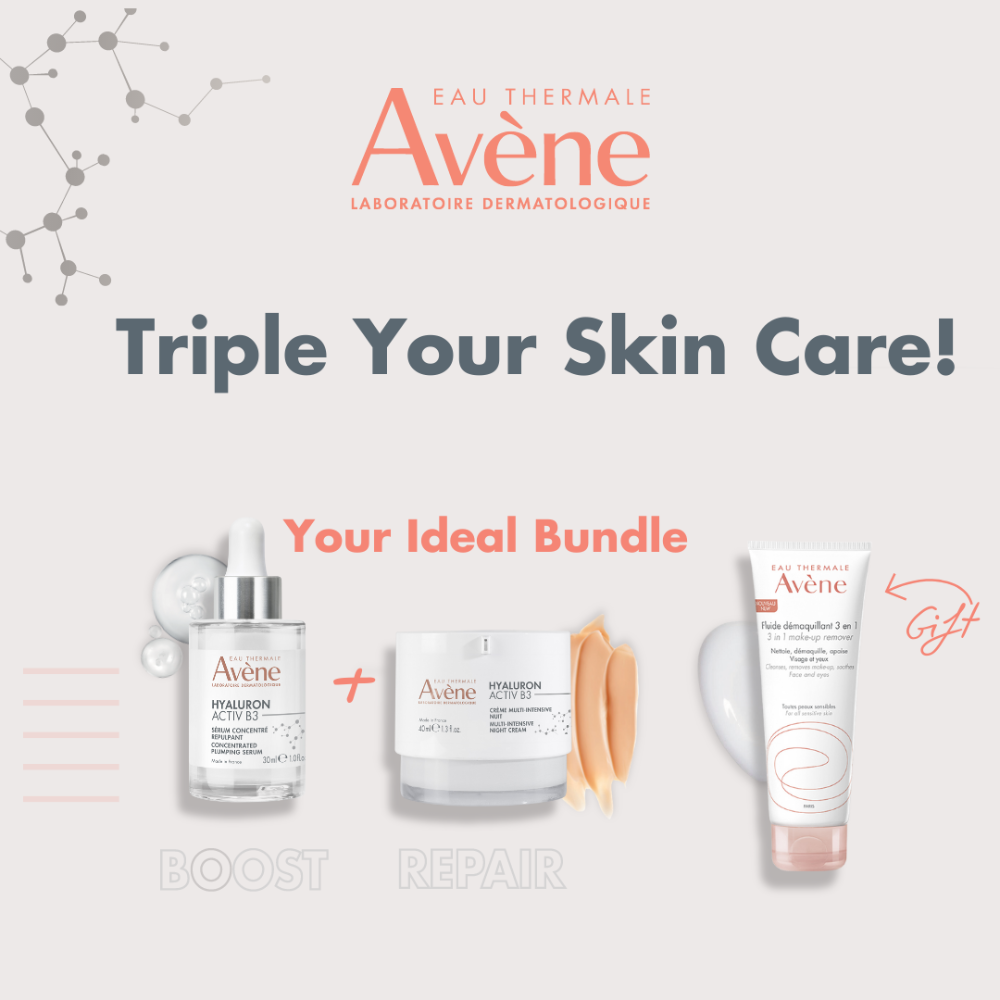 Avene Boost & Repair Bundle | GLOW55