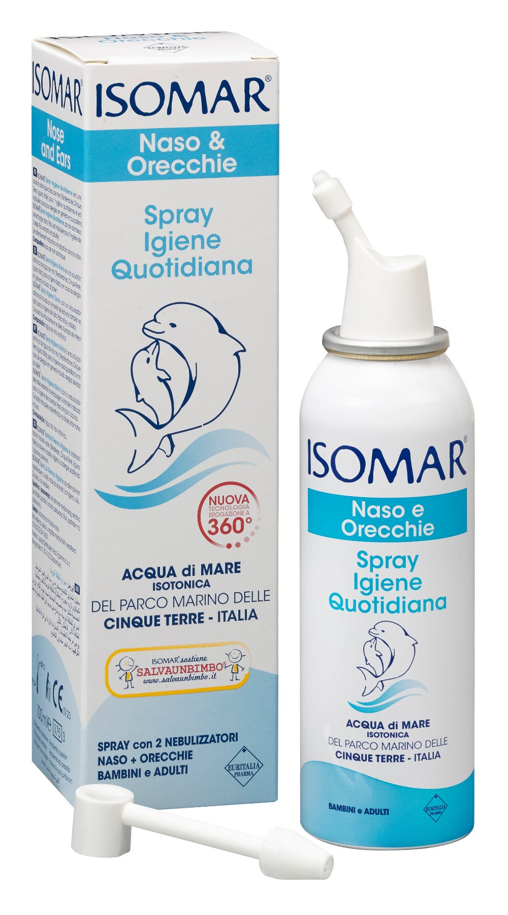 Isomar Isotonic Nasal Spray - 100 ml | GLOW55