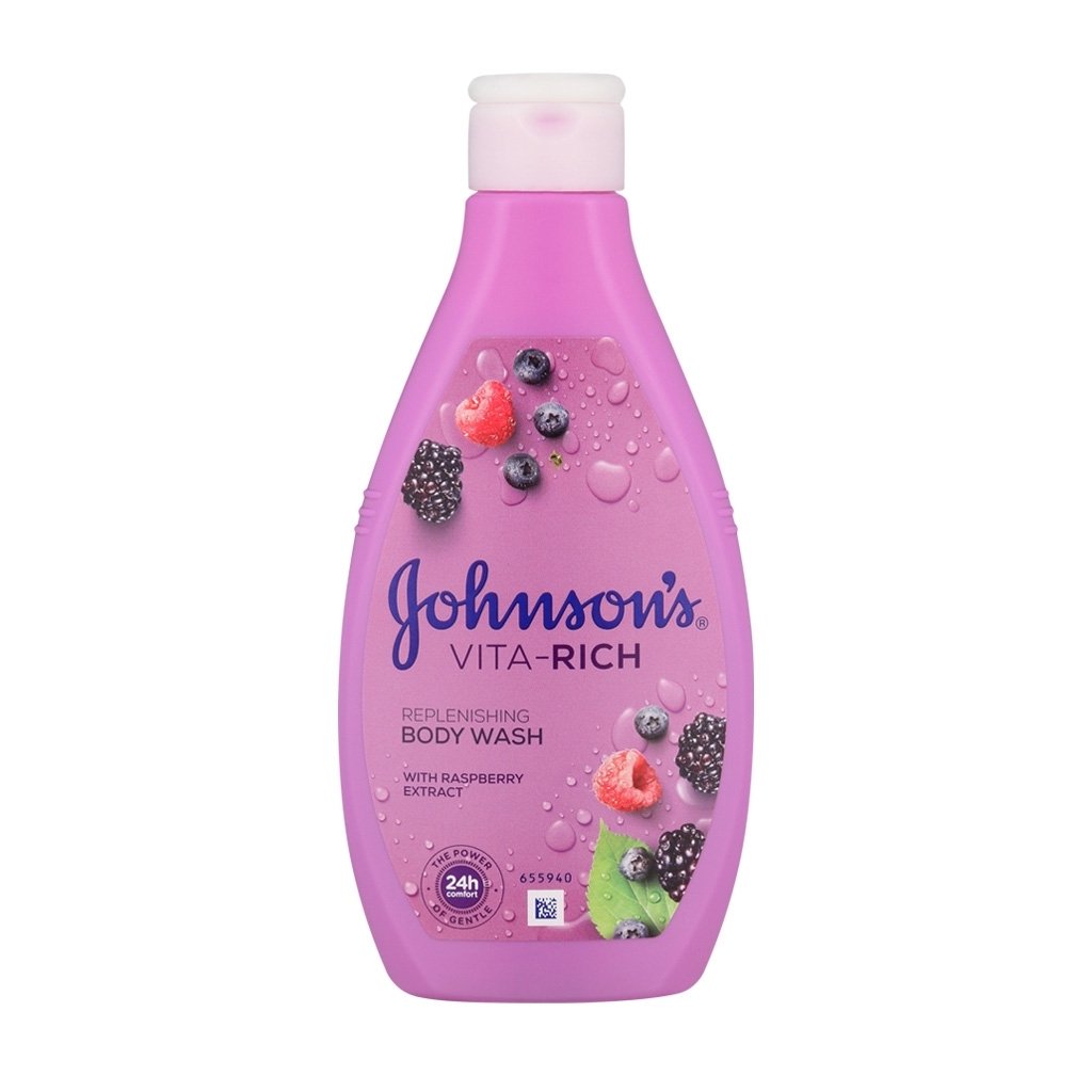 Johnson's Vita-rich Body Wash Replenishing Berry - 400 ml | GLOW55
