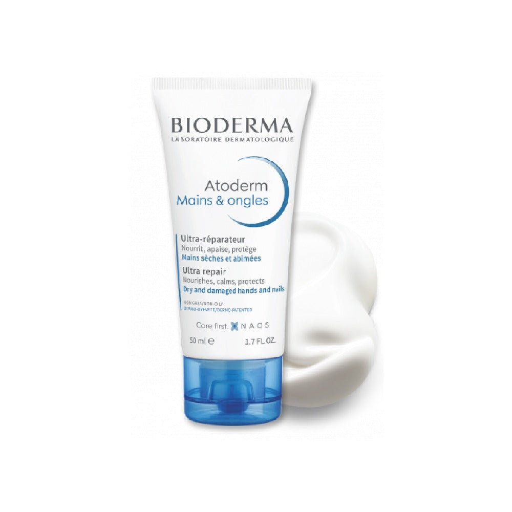 Bioderma Atoderm Hands & Nails Ultra Repair Cream - 50ml | GLOW55