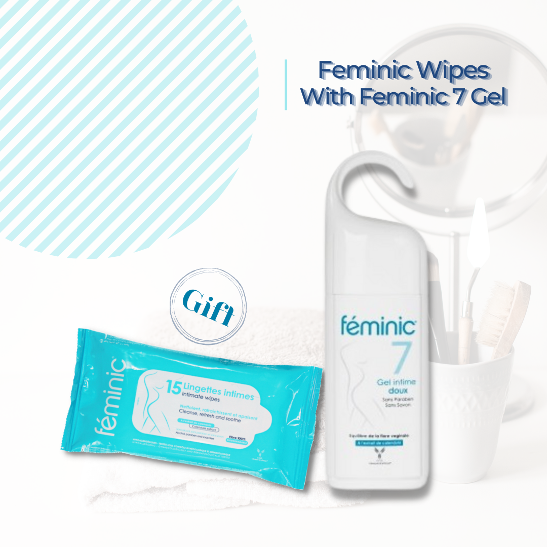 Feminic 7 + Wipes (gift) Bundle | GLOW55