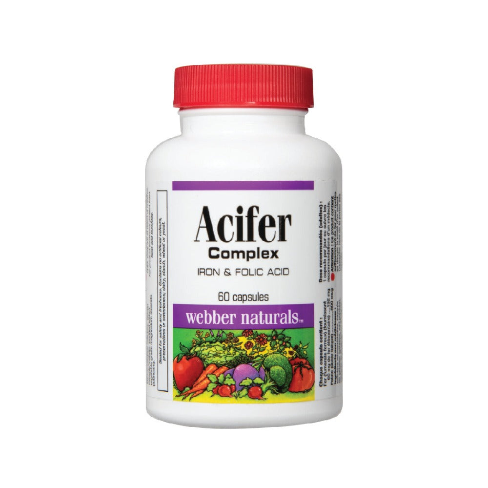 Webber Naturals® Acifer 60 Capsules | GLOW55