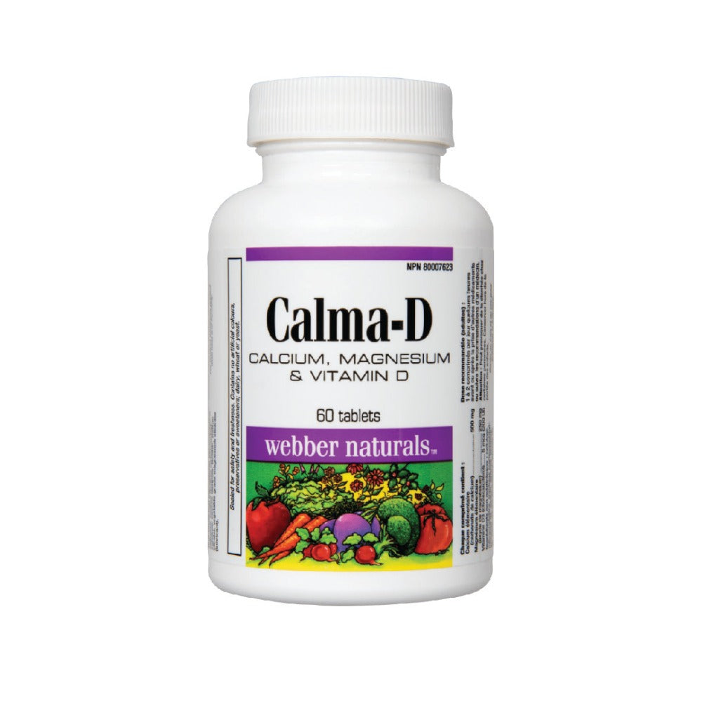 Webber Naturals® Calma-D - 60 Tablets | GLOW55