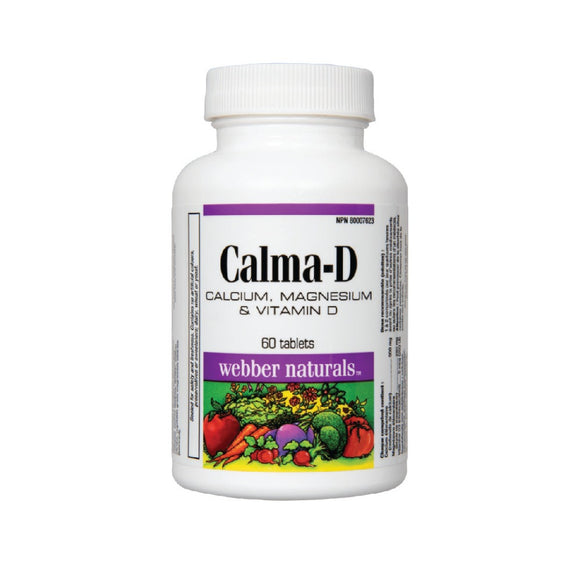 Webber Naturals® Calma-D - 60 Tablets | GLOW55